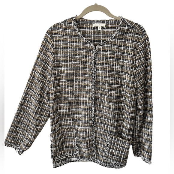 Max Studio | Jackets & Coats | Max Studio Lightweight Tweed Jacket ...